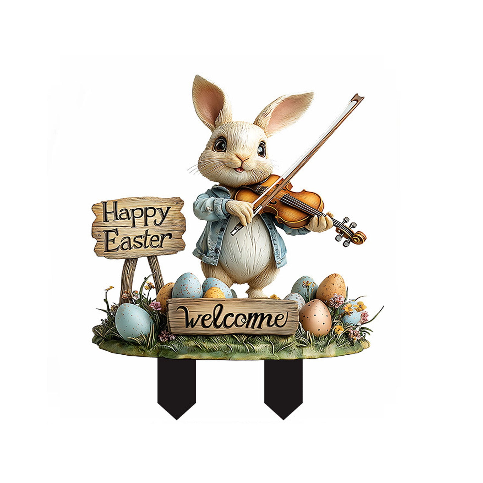 FloHua Valentines Day Decorations Insert Decoration Garden Outdoor Yard ...