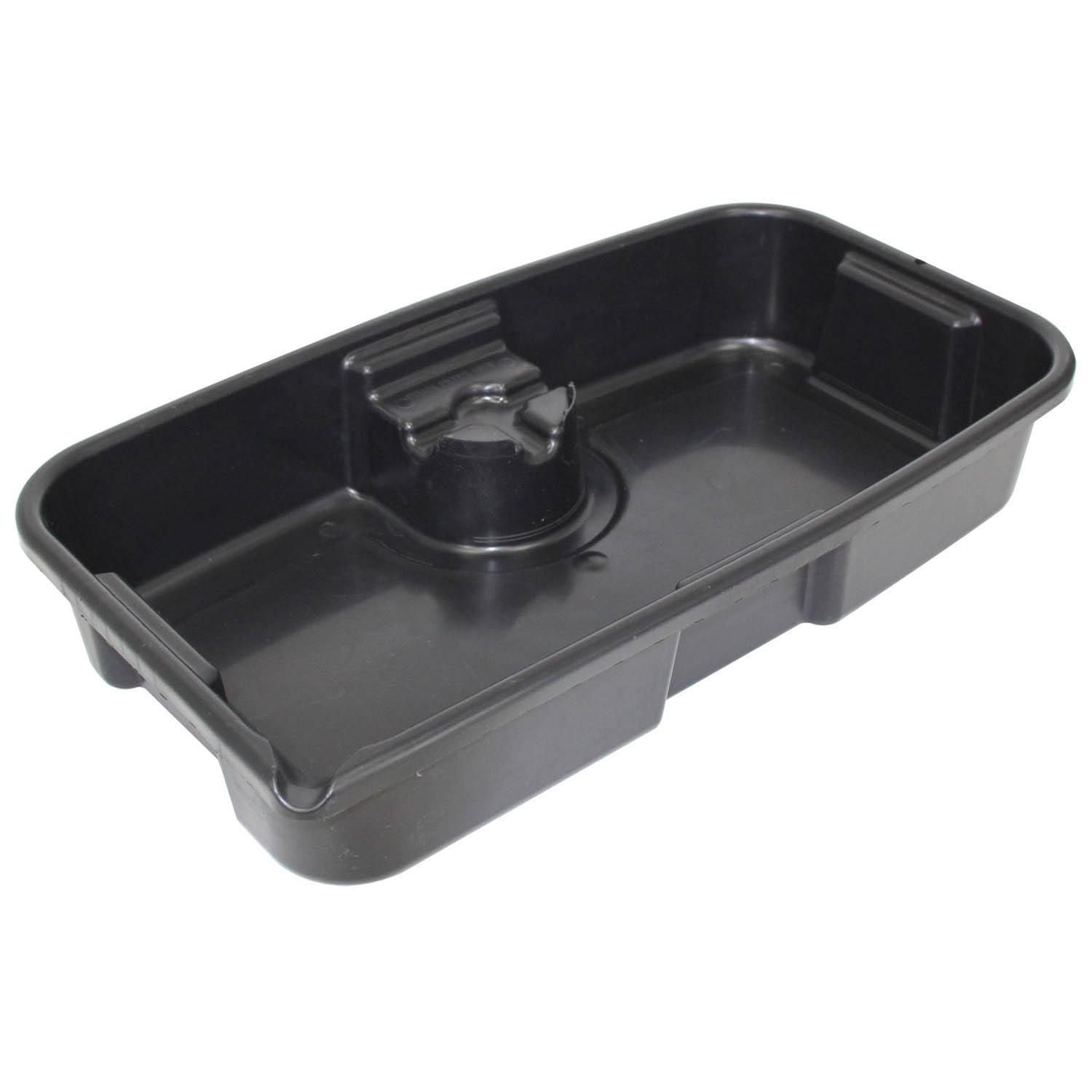 FloTool Less Mess Oil Drain Pan, 11 Quart Capacity, Polypropylene ...