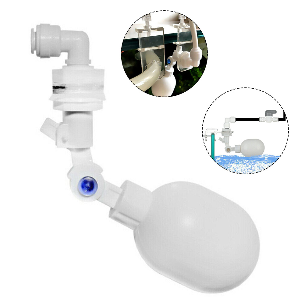 Float Ball Valve Shut Off Automatic Feed Fill Fish Tank Aquarium Water ...