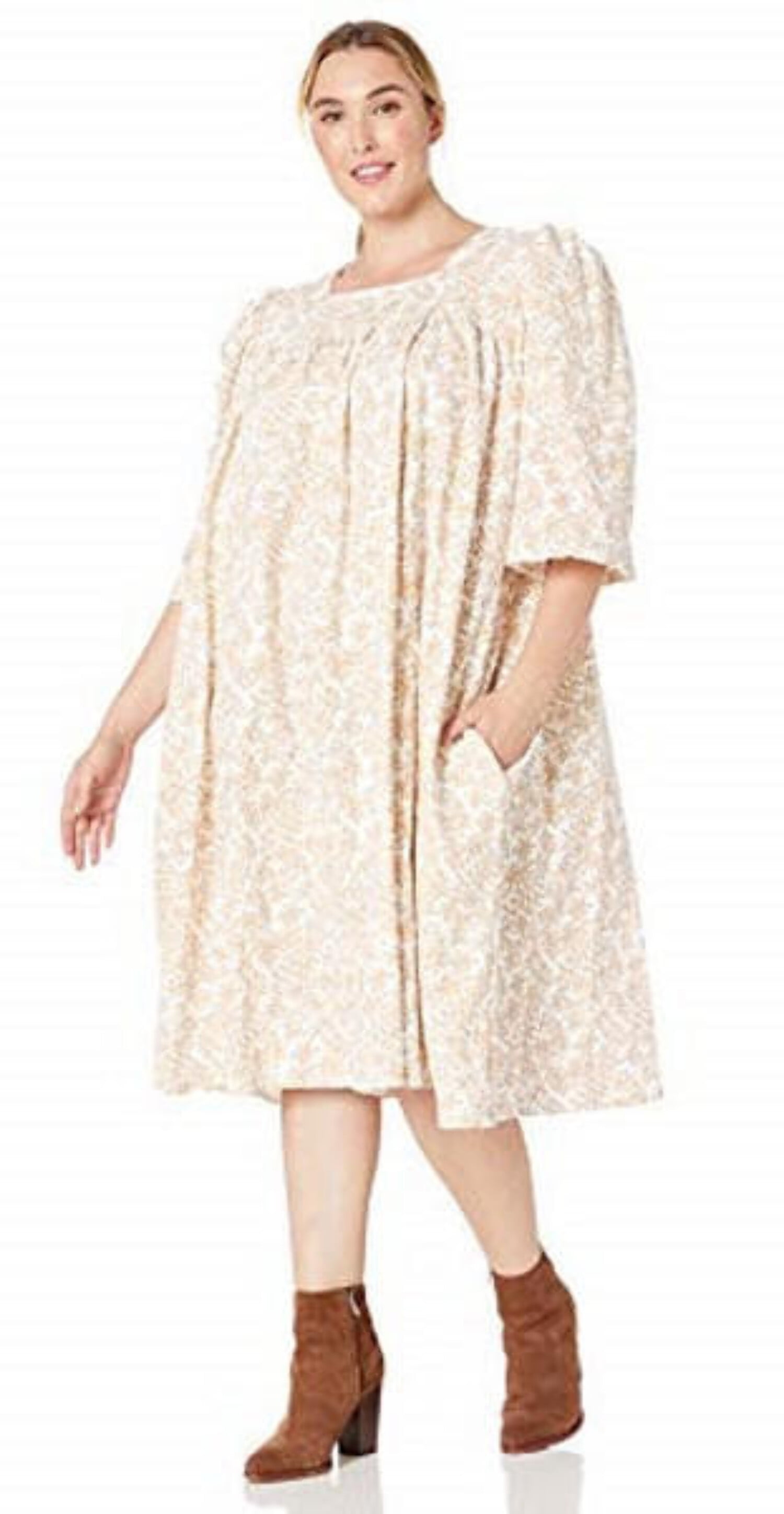 Float Loose Style Dress, Beige-One Size Fits All - Walmart.com