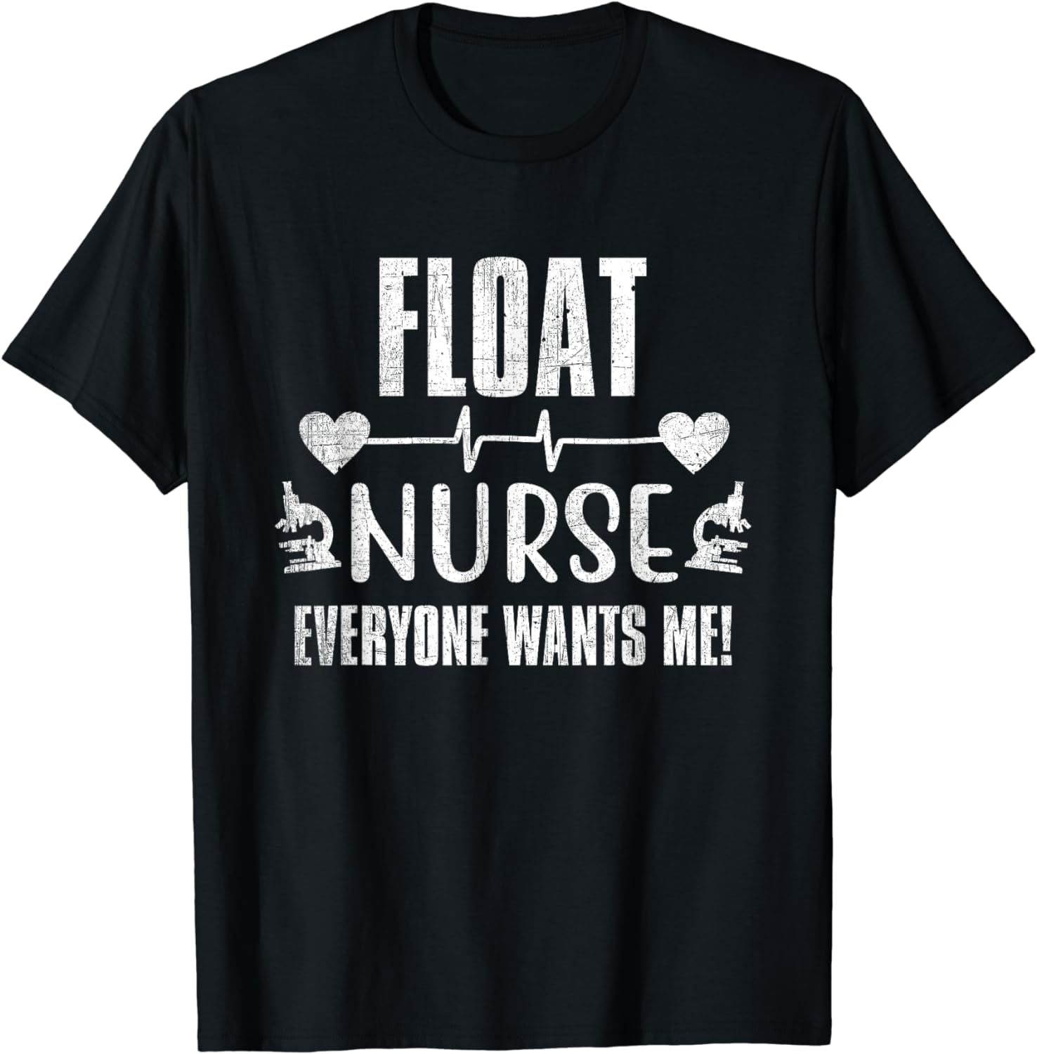 Float Nurse Floating RN Funny Nursing Student Tee T-Shirt - Walmart.com