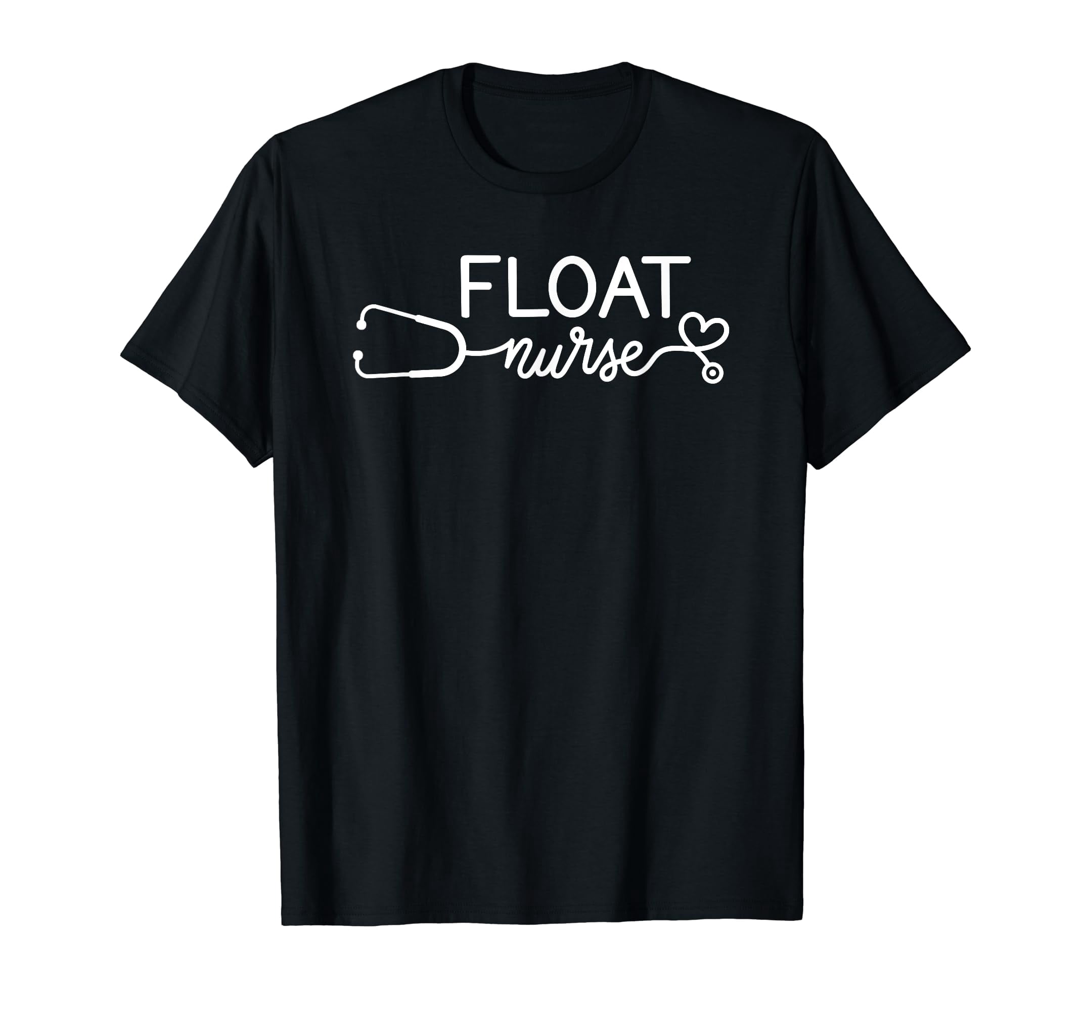 Float Nurse Floating pool Nursing - cute stethoscope graphic T-Shirt ...