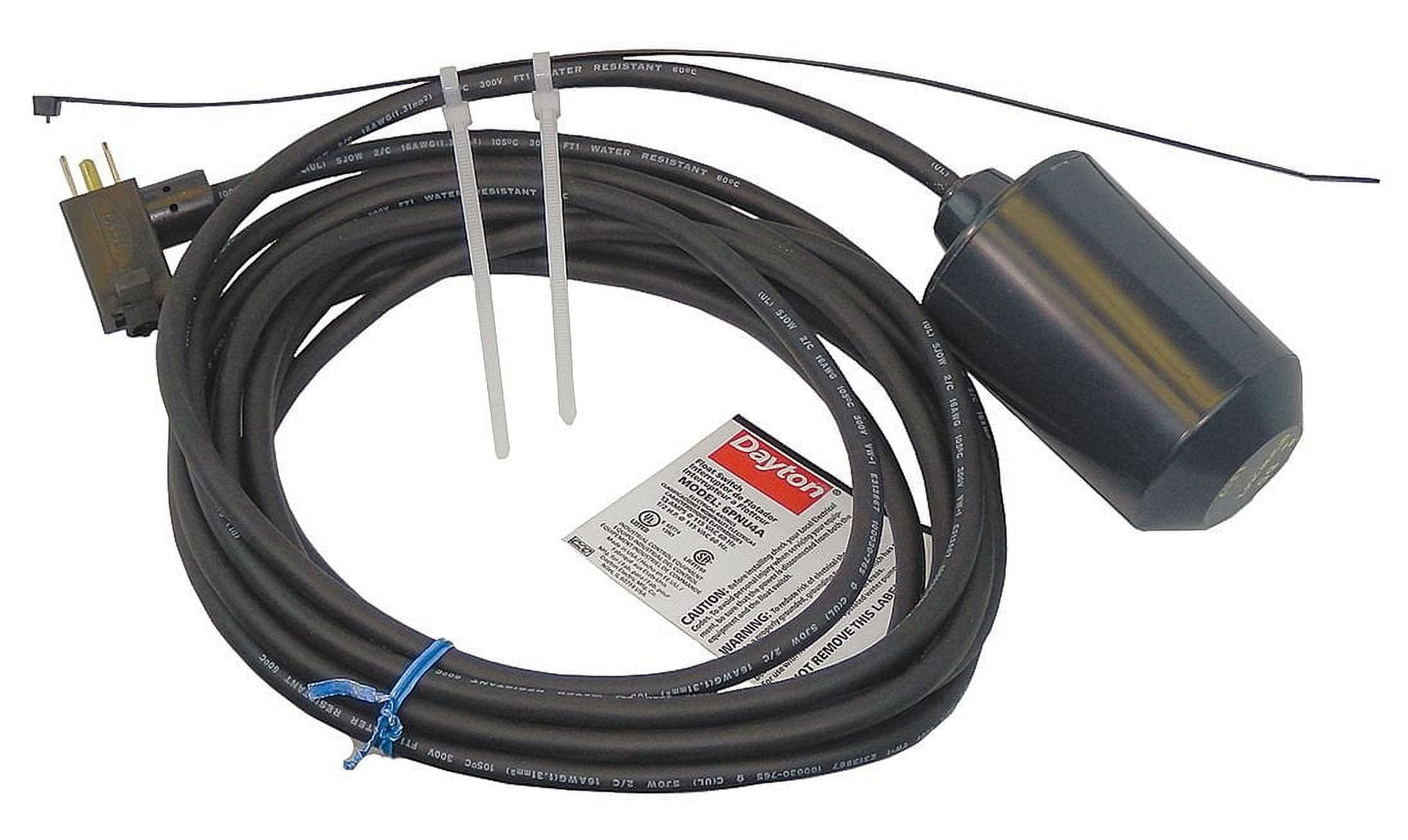 Float Switch, Mechanical, 115VAC, 10 Ft - Walmart.com