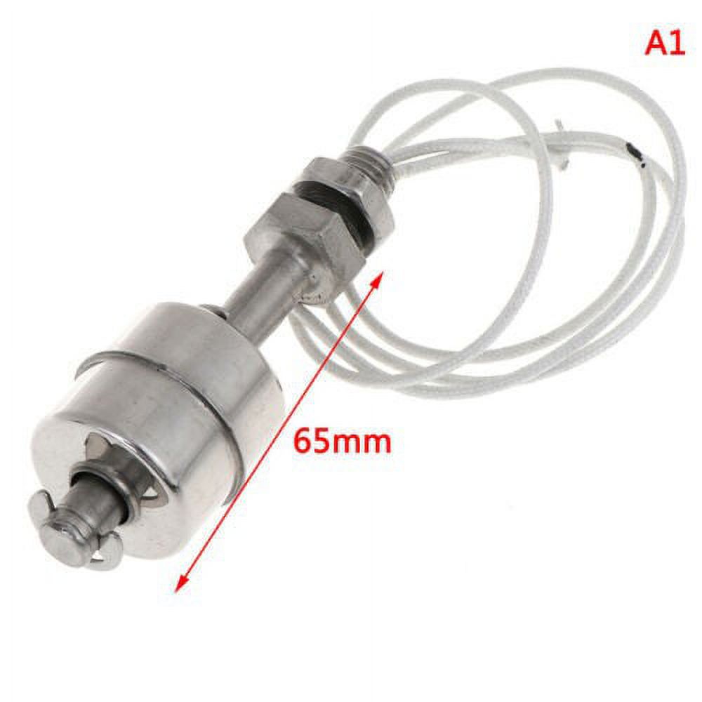 Float Switch Mini 30cm Sensor Silver Stainless Steel Vertical Water ...