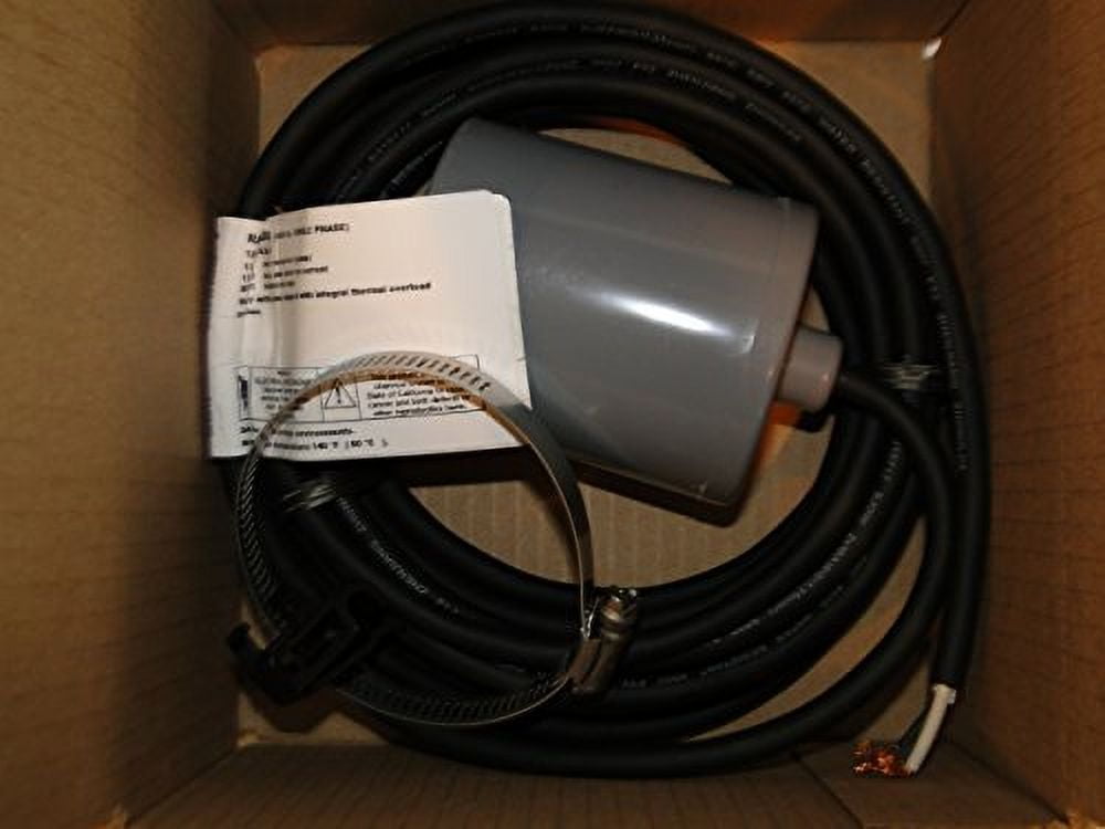 Float Switch PUMPMASTER Pump Switch SJE-RHOMBUS Pump Down 20PMDWOP 20FT ...
