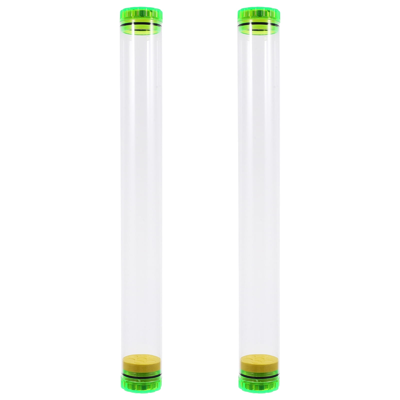 Float Tubes For Fishing,2Pcs Clear Floats Tube Fishing Bobber Tube ...