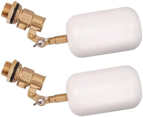 Float Valve 1/2 inch, Brass Water Float Valve with Adjustable Arm ...
