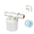Float valve 4 points built-in side water inlet automatic water level ...