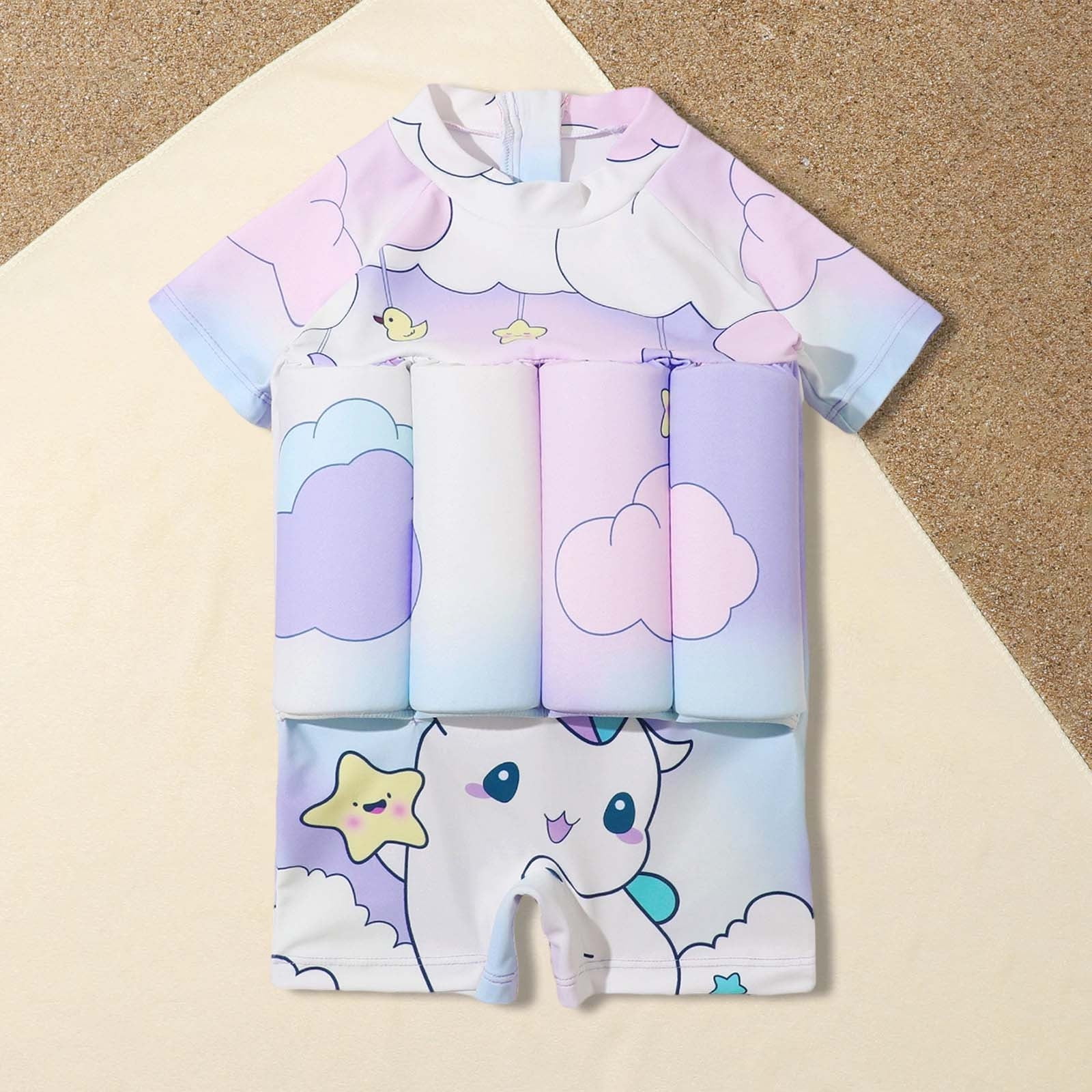 Floatation Swimsuit Buoyancy Float Suit One Piece Floating Swimwear For ...