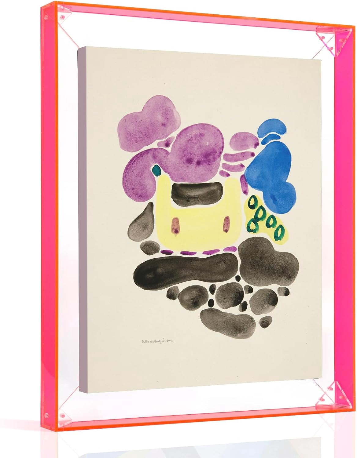 Floater Canvas Frame for 20x24 Art Prints, Neon Acrylic Floating Frame ...