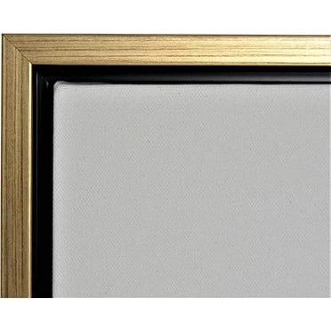 Large Gold Square Wall Canvas Floater Frame for 1.5" deep, Multiple ...