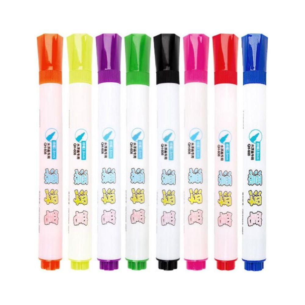 Floating 4/8/12 Colors Magic Ceramic Spoon Early Education Toys Magical ...