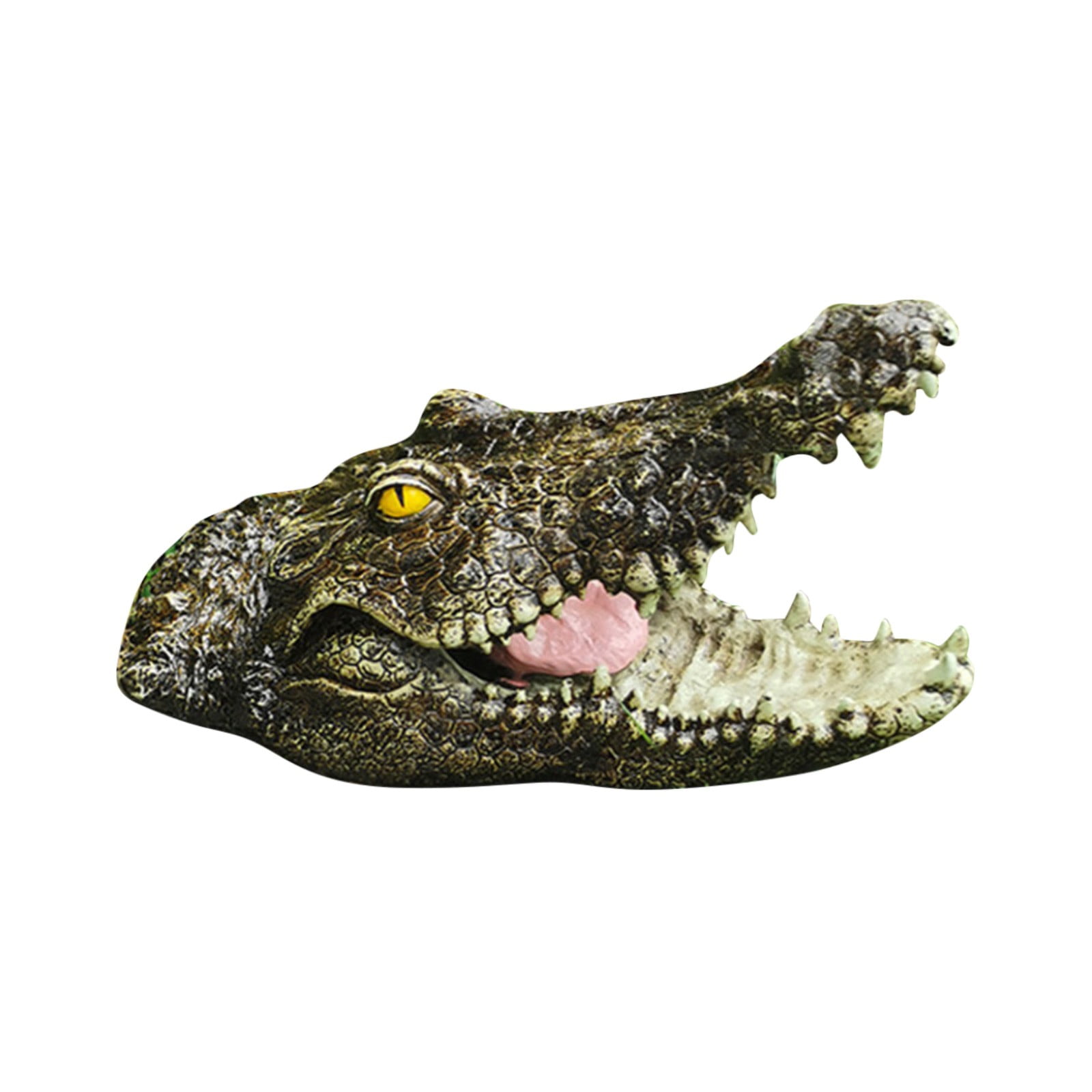 Floating Alligator Head Decoy,Resin Simulation Animal Floating ...