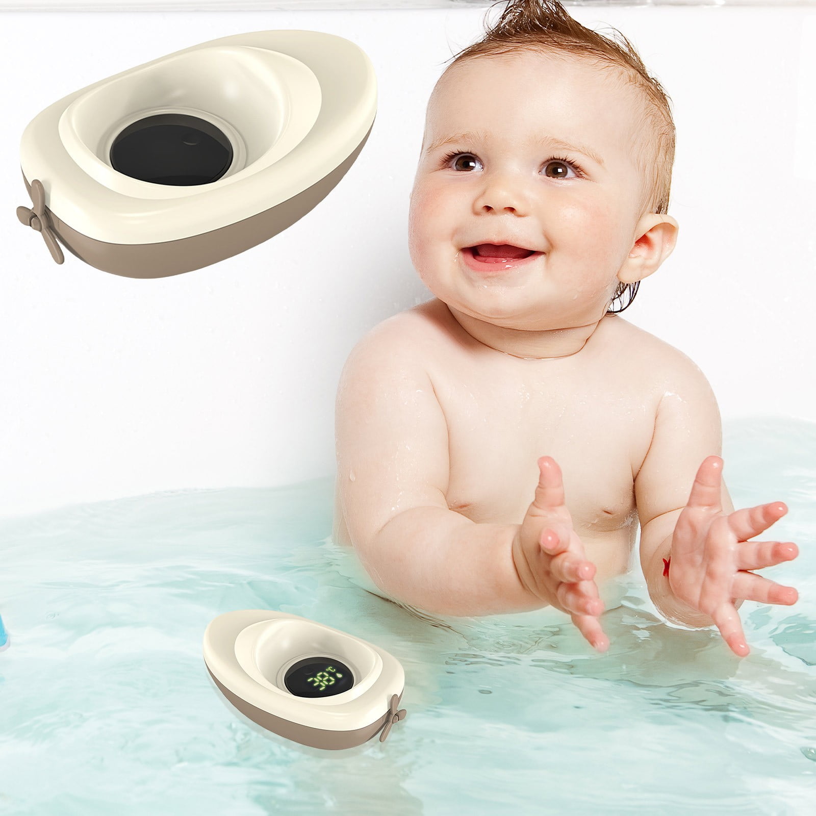 Floating Bath Thermometers, Youth Waterproof Toy, Durable Plastic ...