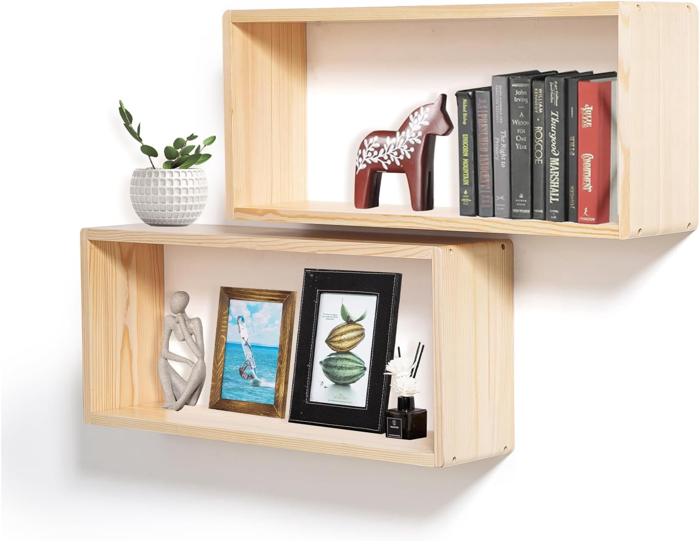 Floating Bedside Table,Floating Nightstand, Nightstand for Storage,Wall ...