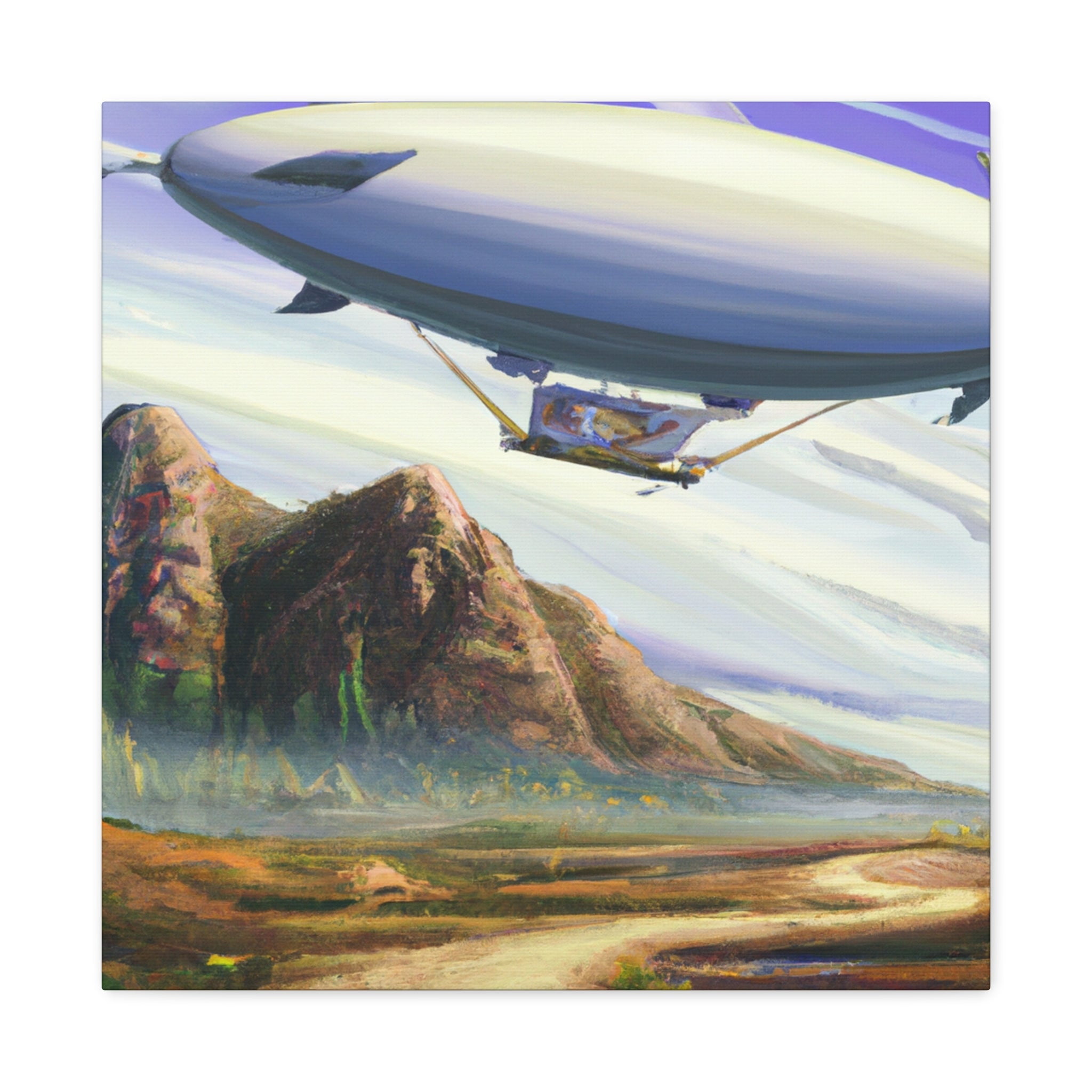 "Floating Blimp Enchantment" - Canvas - Walmart.com