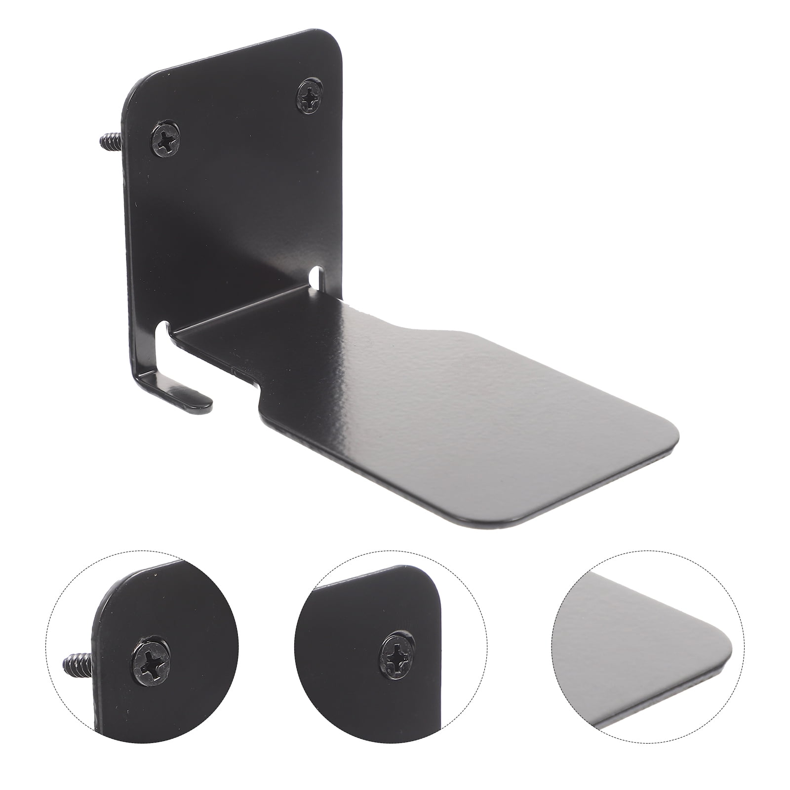 Pawsdot Invisible Floating Shelves Black Stainless Steel 1Pcs - Walmart.com