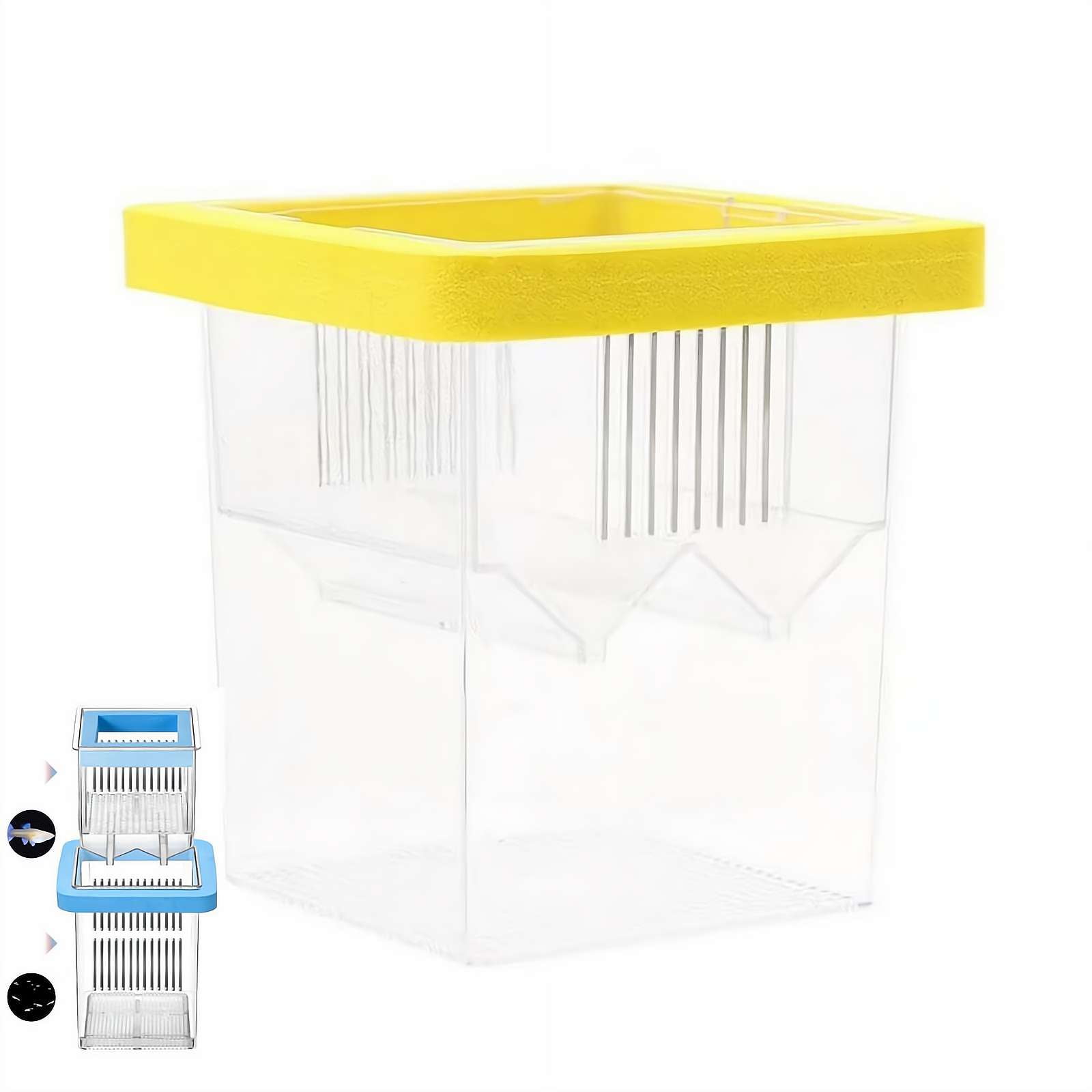 Floating Breeder Box for Fish Tank – Aquarium Isolation Separator ...