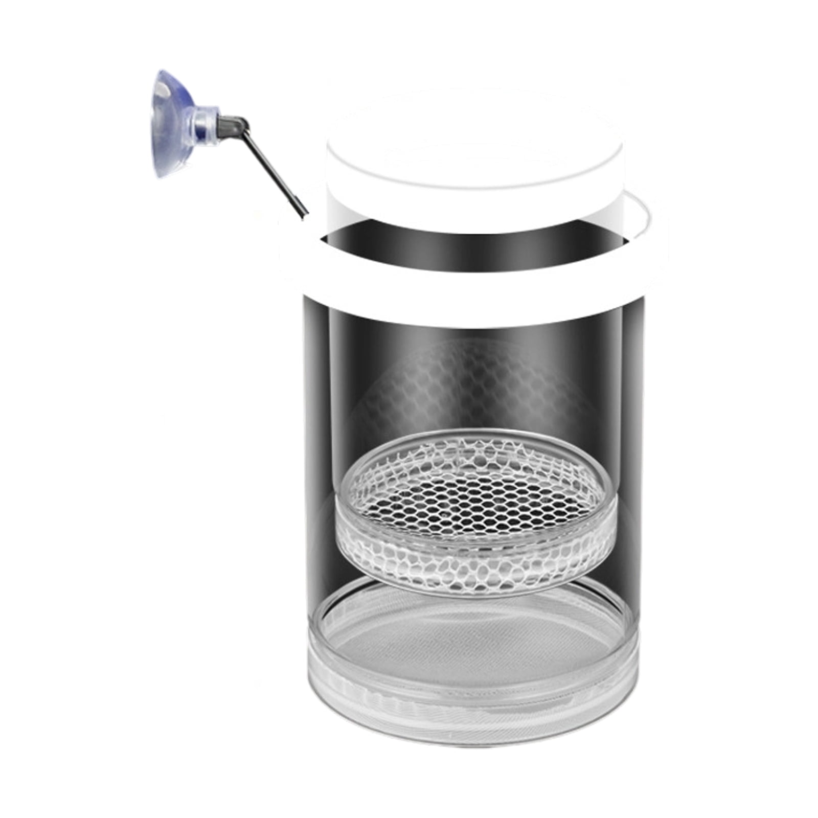 Floating Breeding Chamber Plastic Net Compacts Fish Hatchery Incubator ...