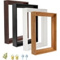 Floating Canvas Frame Floater Frames Wood Look Frames For Canvas