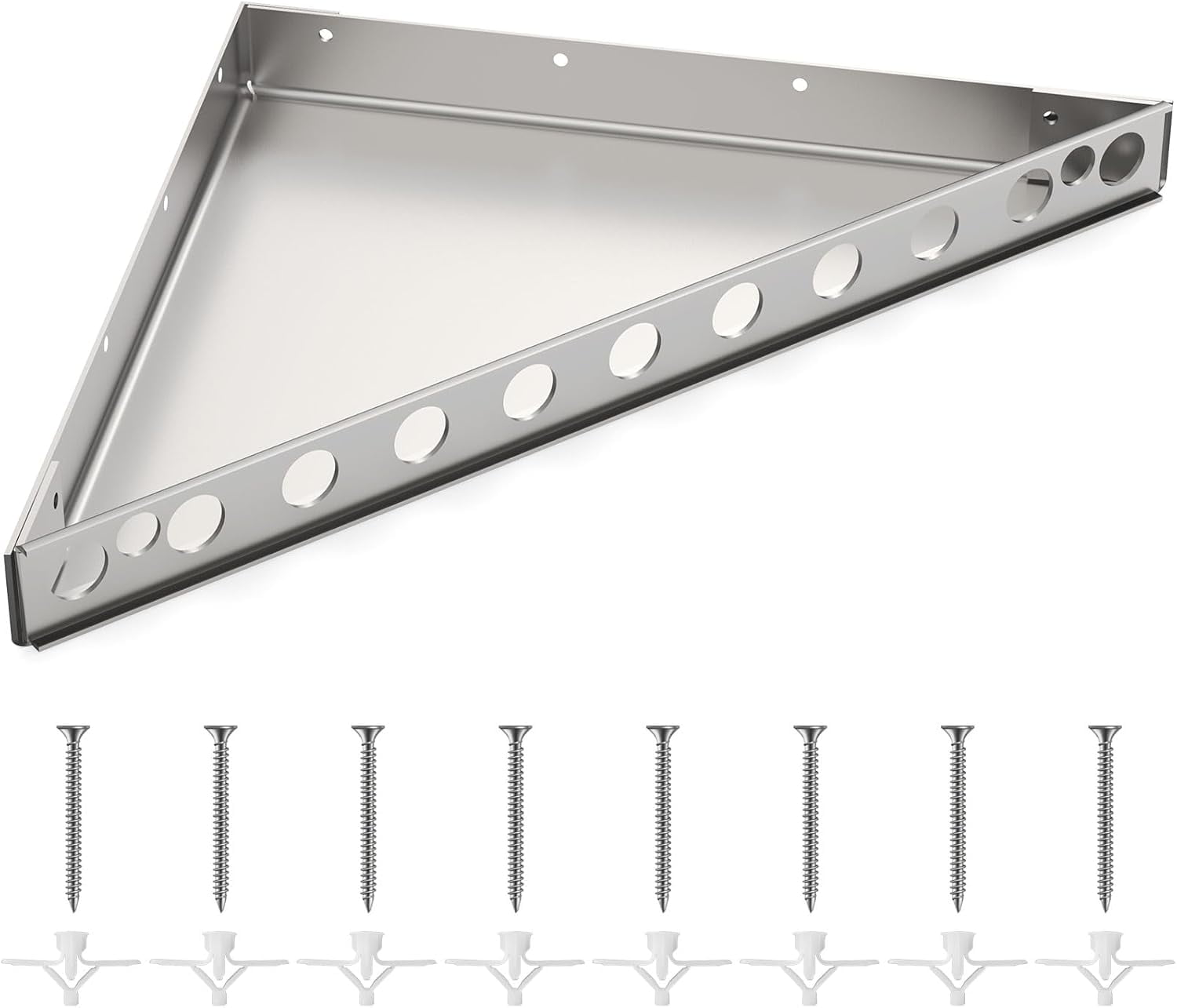 Floating Corner Shower Bench Kit-Customizable Appearance Corner Bench ...