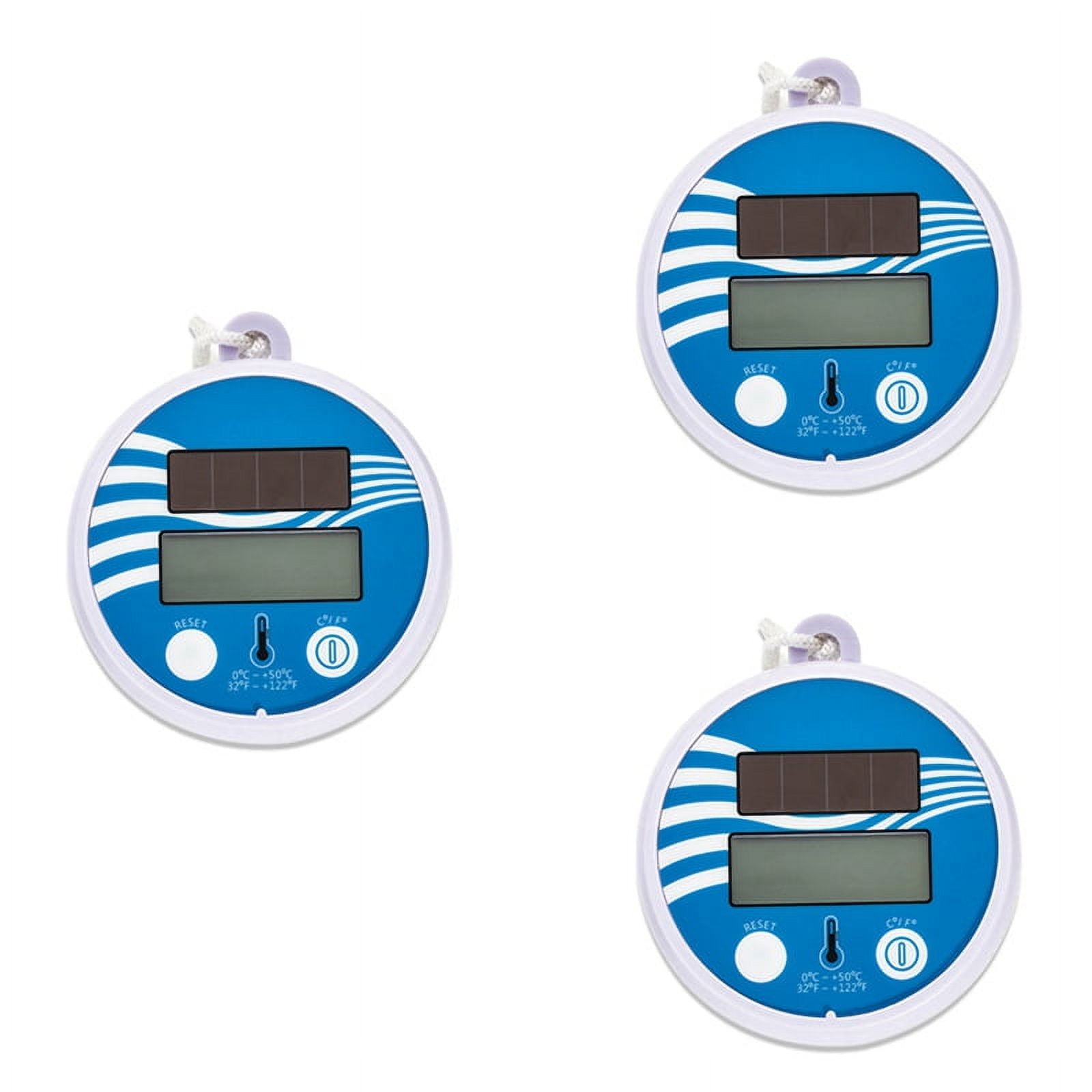 Floating Digital Pool Thermometer Solar Powered Outdoor Pool ...