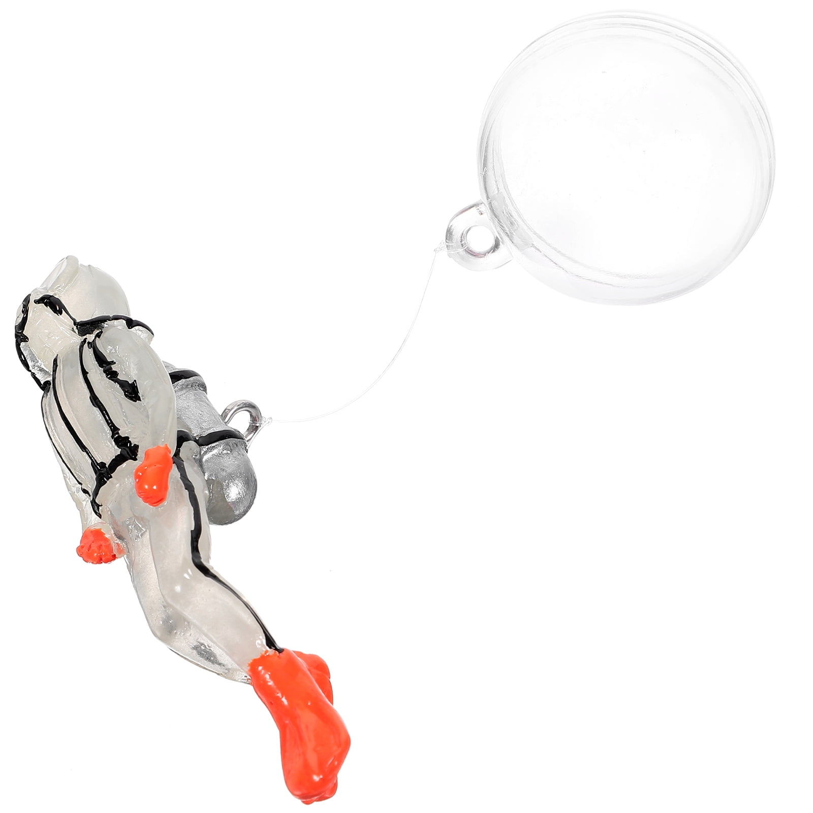 Floating Diver Fish Tank Decorative Fake Decoration Cute Accessories ...