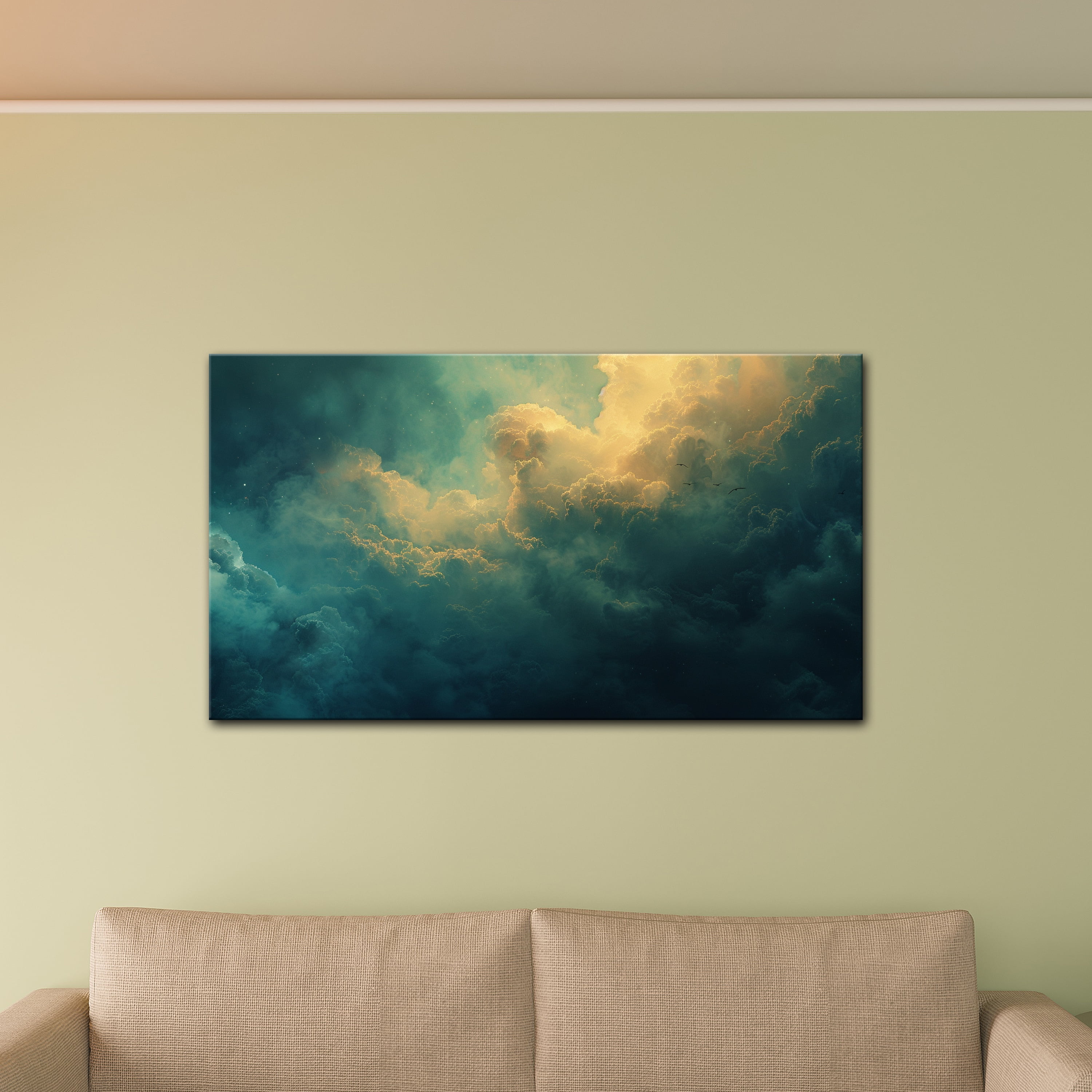 Floating Dream- The Wizard of Oz's Cloudscape (16 "x24" customizable ...