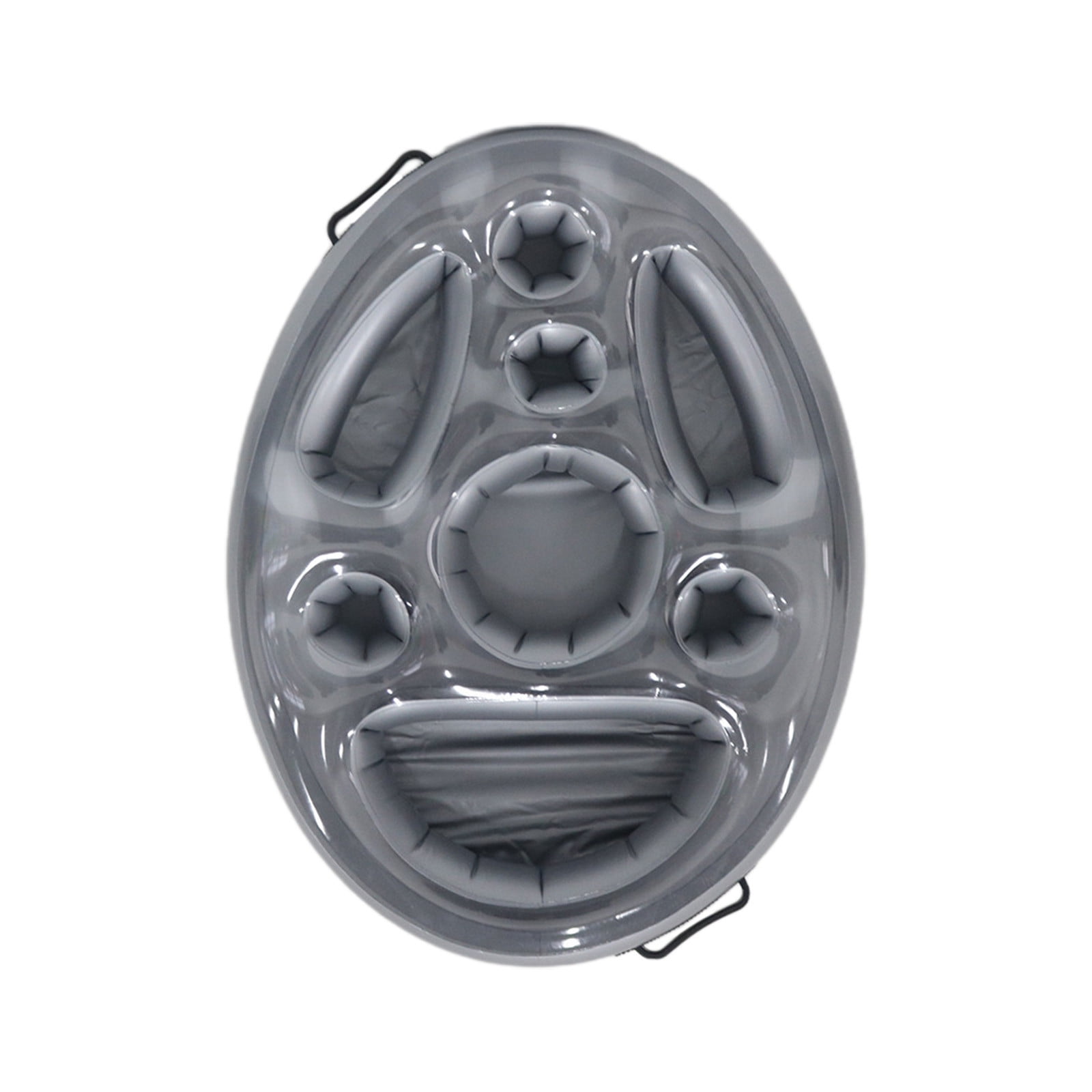 Floating Drink Holder PVC Inflatable Outdoor Pool Party Salad Bowl ...