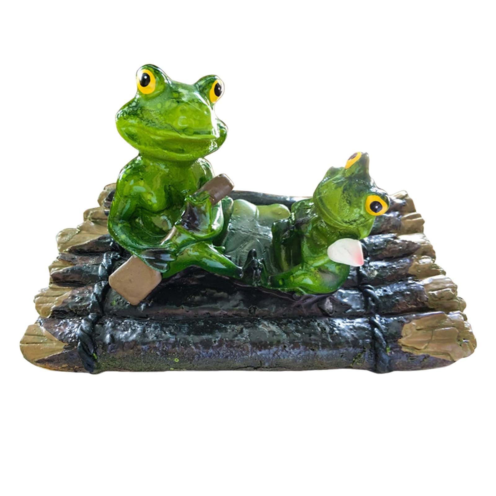 Floating Figurines Pond Frog Series Water Fun Decor Garden Pool ...