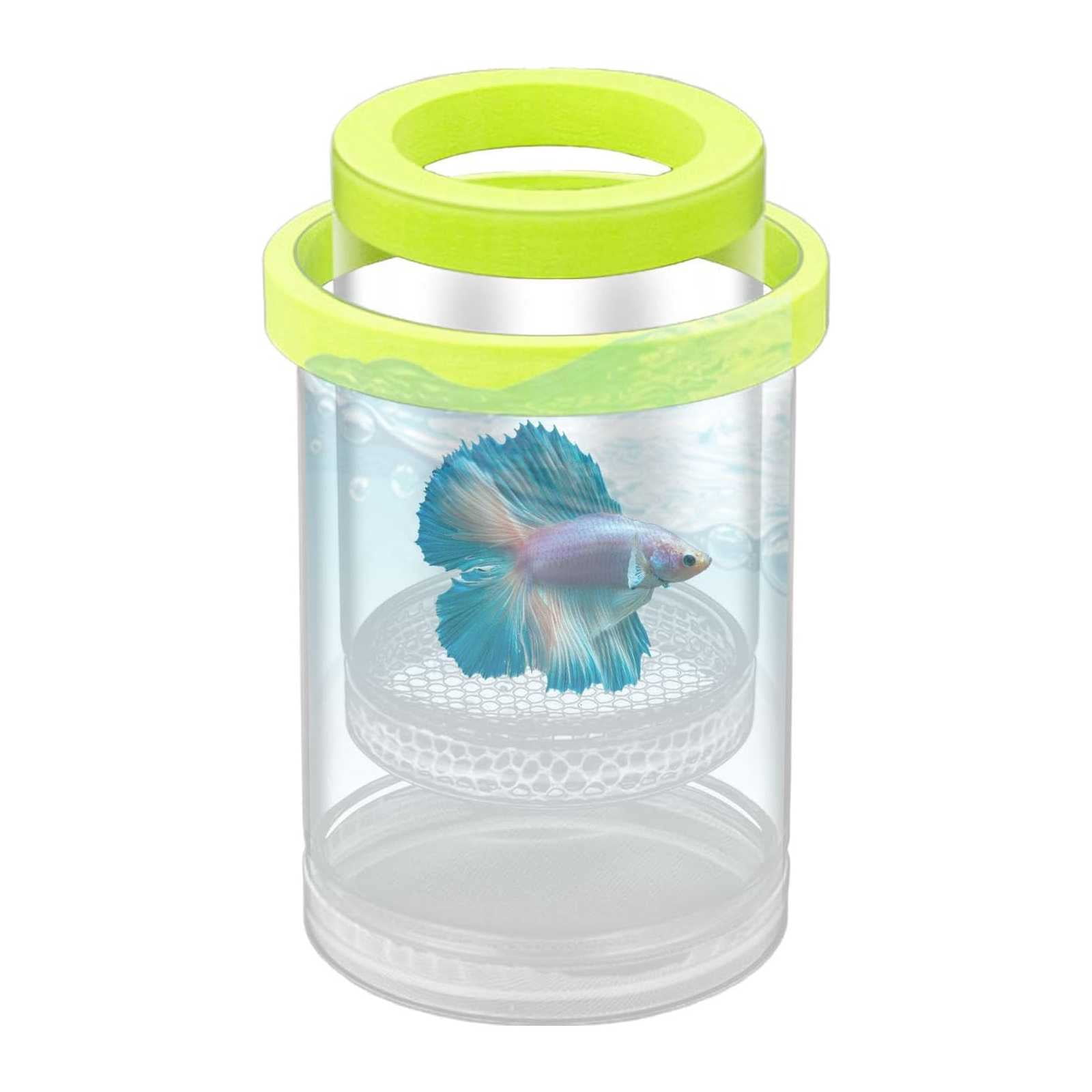 Floating Fish Isolation Box for Fish Tank, Floating Aquarium Breeder ...