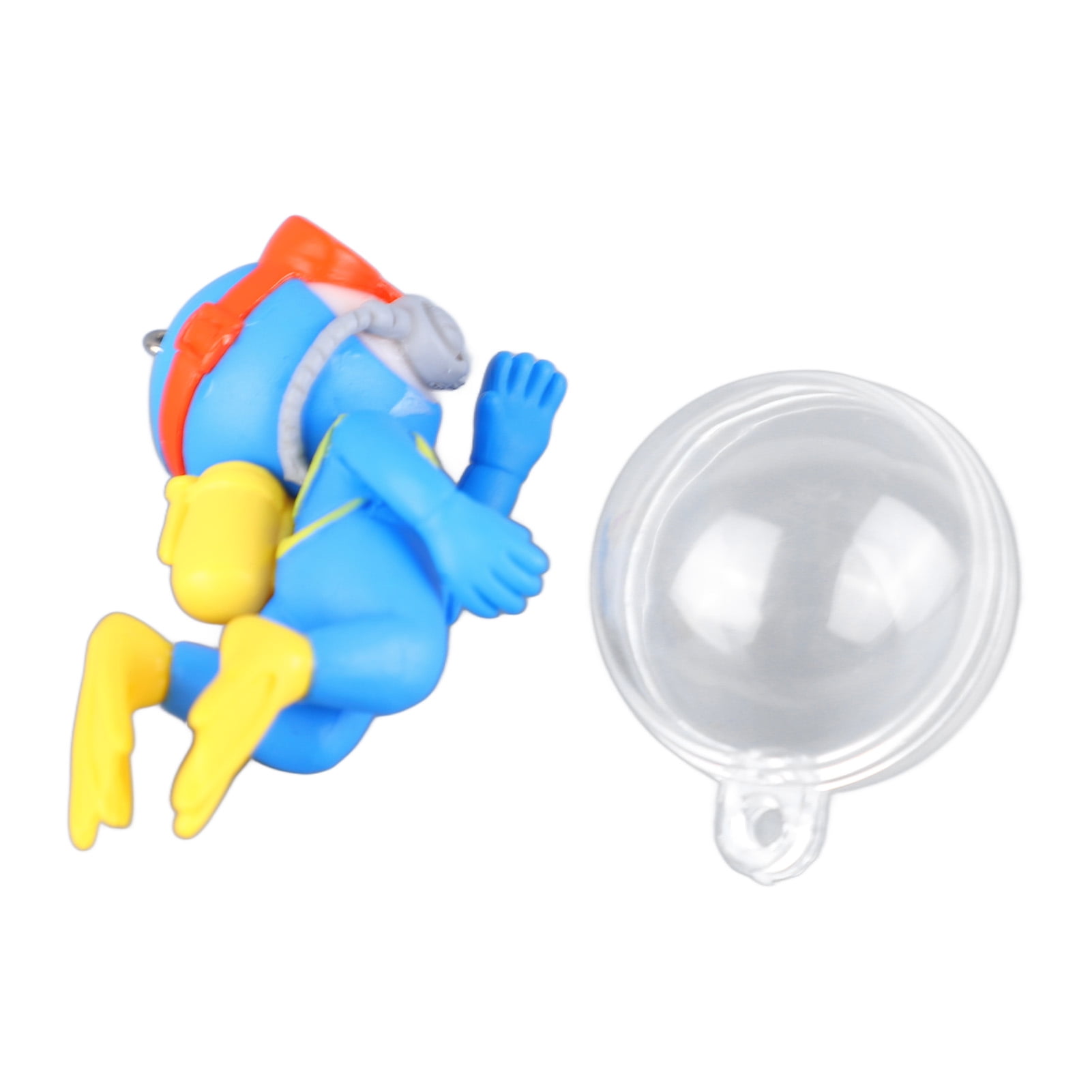 Floating Fish Tank Decoration Small Cute Plastic Cartoon Aquarium ...