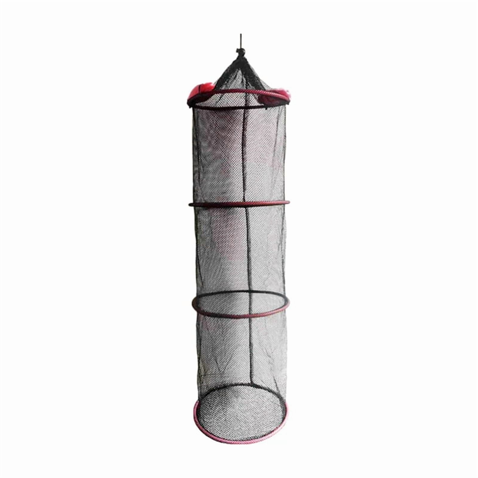 Floating Fishing Basket Foldable Floating Fish Basket Portable Mesh ...