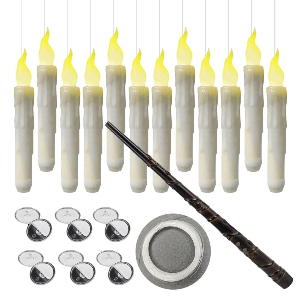 Floating Flickering Candles | 12Pcs Flameless Battery Operated Led ...