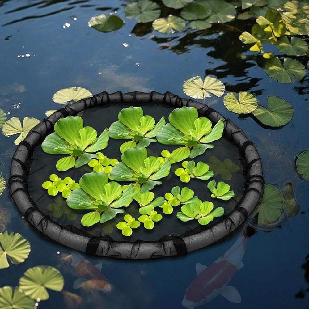 Floating Flora Fish Barrier,Floating Island Planter for Ponds,Plant ...