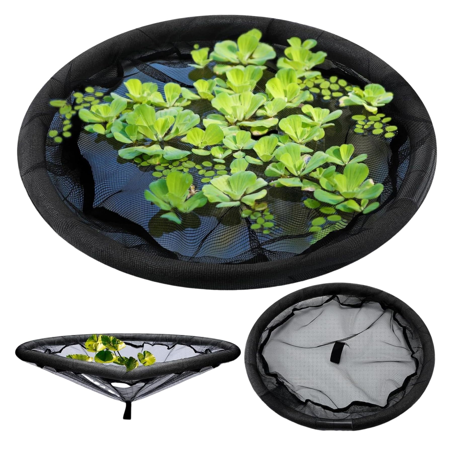Floating Flora Fish Barrier Plant Protector Fine Mesh Floating Pond ...