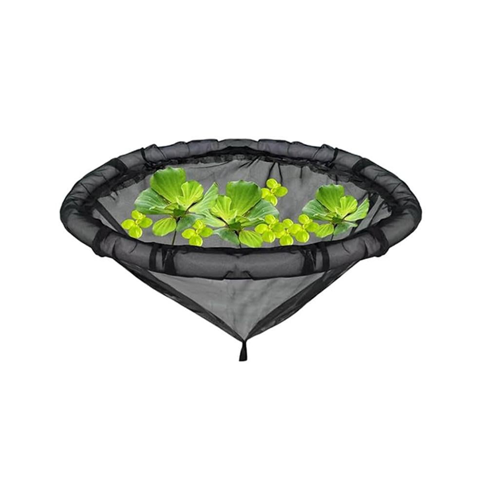 Floating Flora Fish Barrier, Plant Protector Fine Mesh Floating Pond Corral with Round, Floating ...
