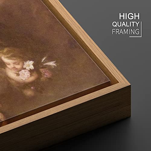 Floating Frame Canvas Print Wall Art - Immaculate Conception by ...