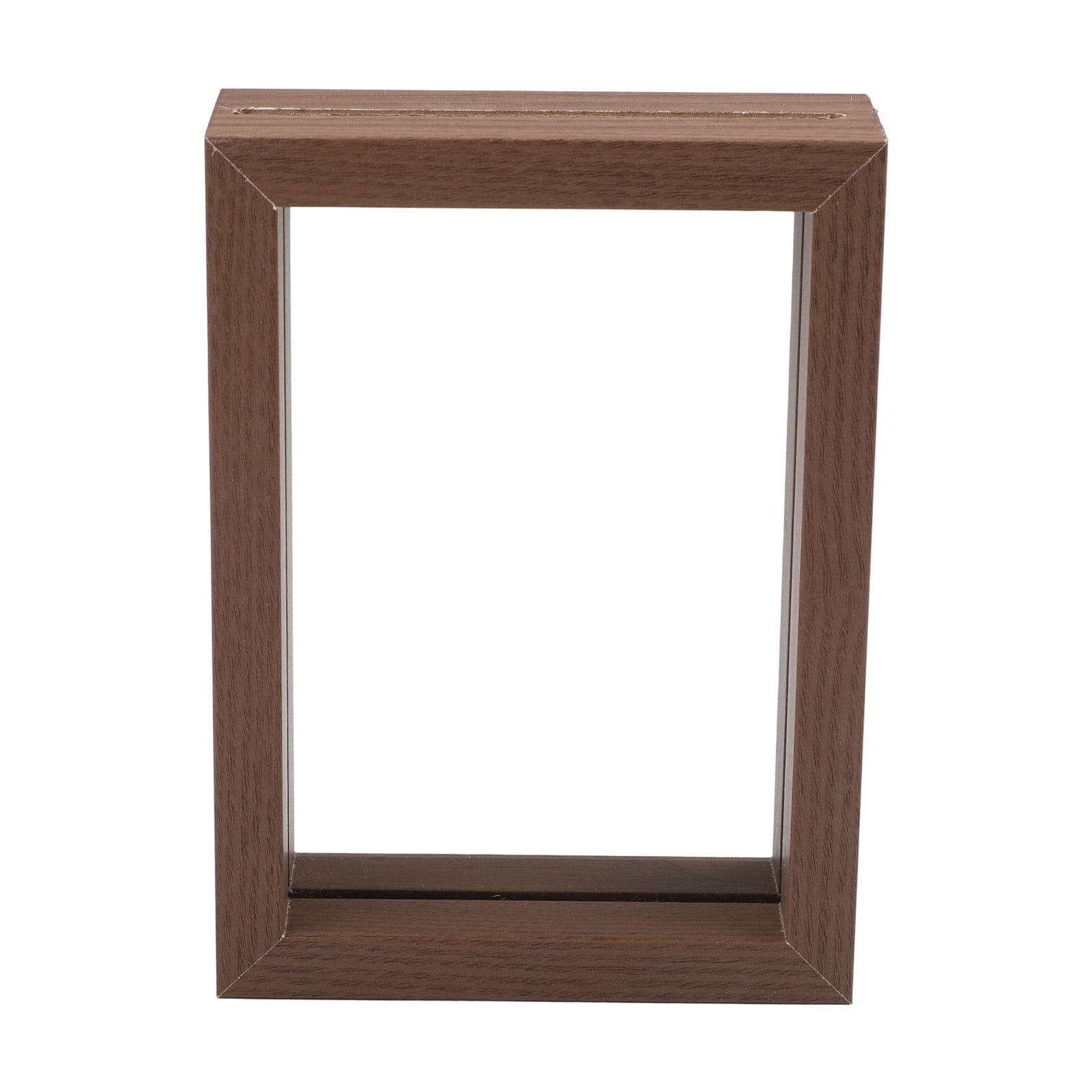 Floating Frame Double Glass Photo Frame for Wall Hanging or Tabletop ...