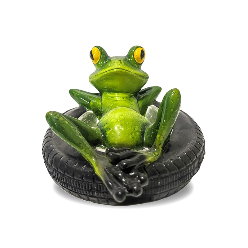 Floating Frogs For Ponds, Cute Frog Statues Pond Floating Decoration ...