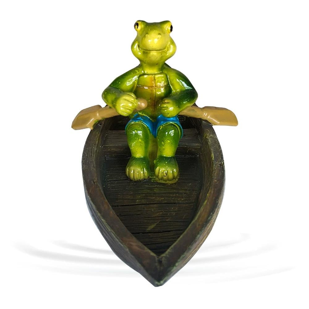 Floating Frogs for Ponds, Cute Frog Statues Pond Floating Decoration ...