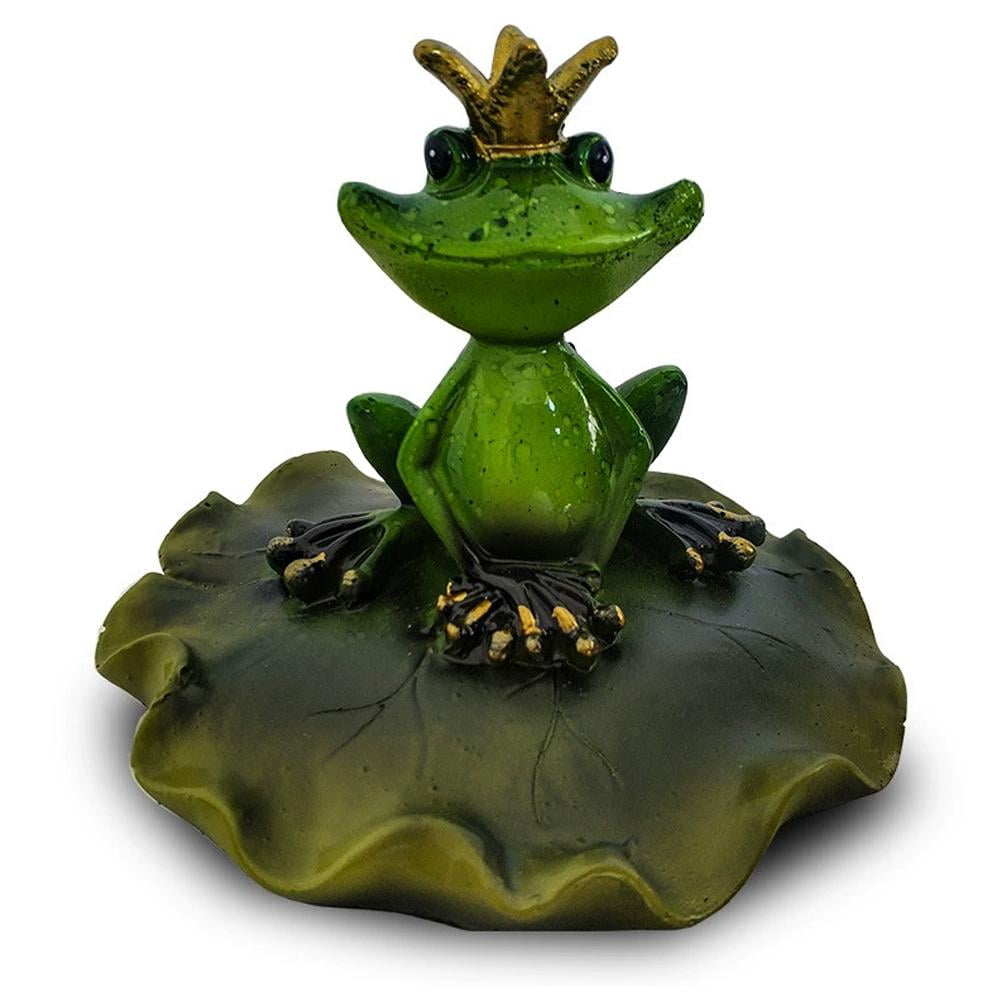 Floating Frogs for Ponds, Cute Frog Statues Pond Floating Decoration ...