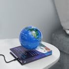 Floating Globe Lamp, 6" Magnetic Levitating Globe LED RGB Levitation ...