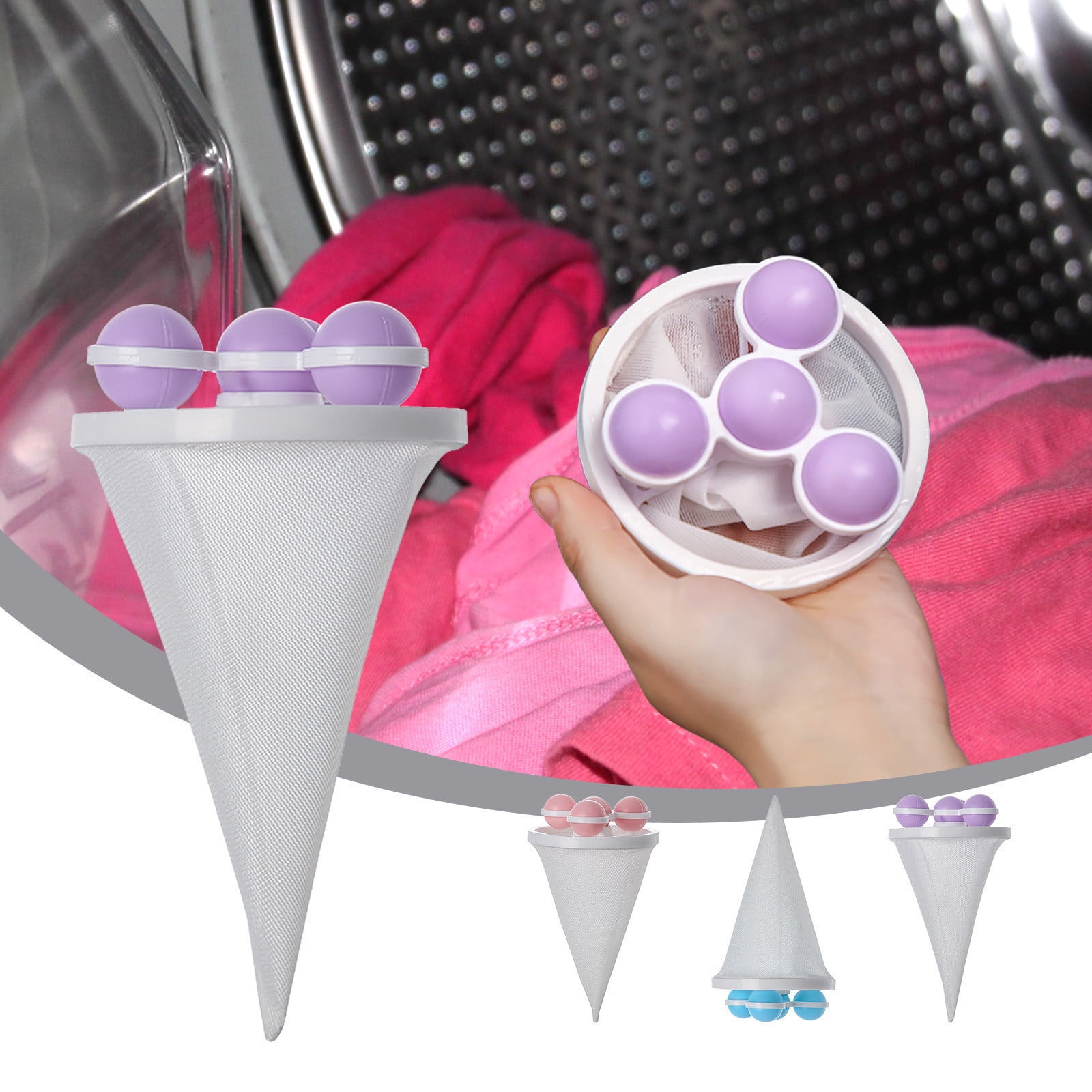 Floating Hair Filtering Mesh Removal, 2025 Filter Bags Washing Machine ...