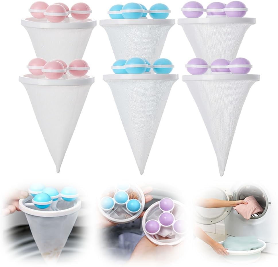 Floating Hair Filtering Mesh Removal, 2025 Washing Lint Catcher for ...
