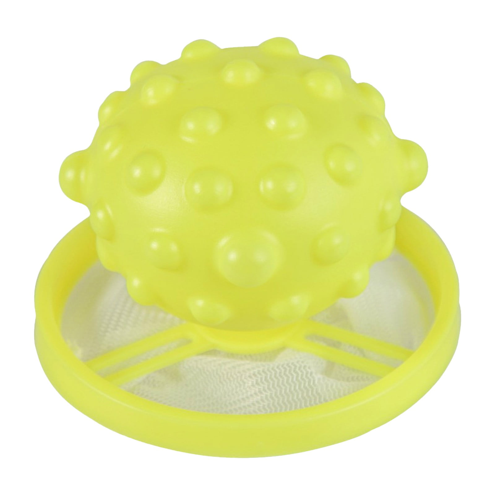 Floating Hair Removal Mesh Bag with Silicone Ball,Reusable Pet Fur ...
