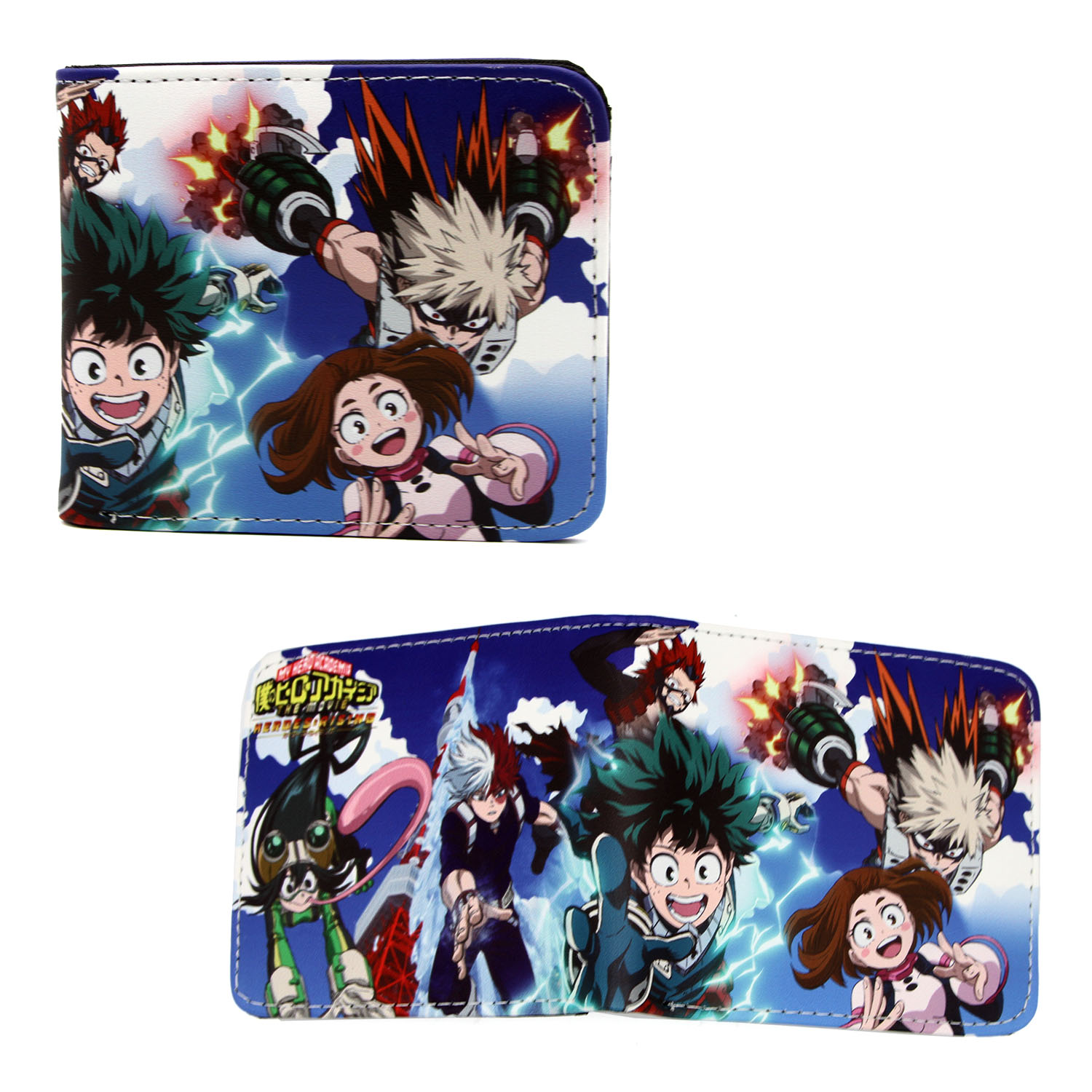 Floating Heroes - My Hero Academia 4x5" Bi-Fold Wallet - Walmart.com