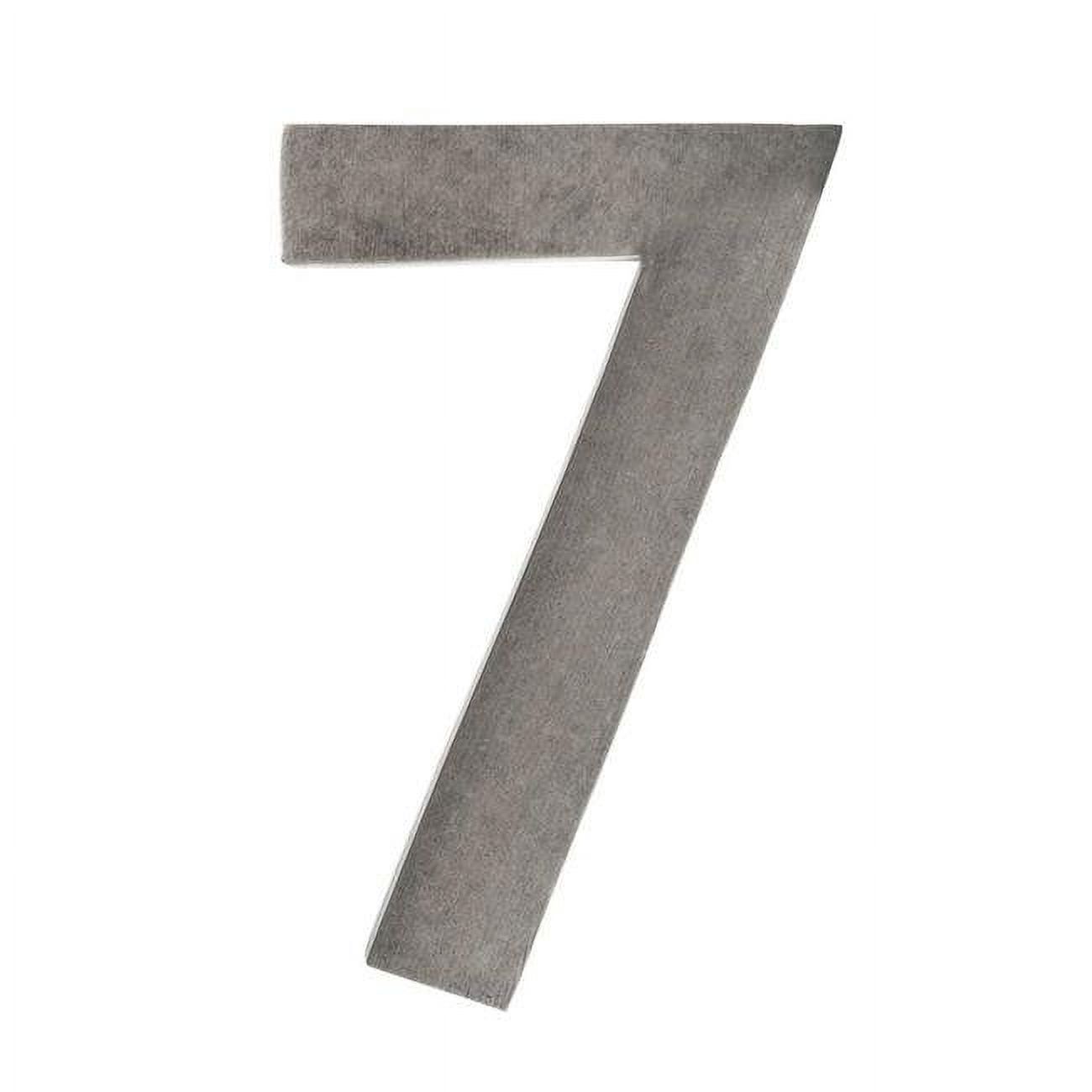 Floating House Number 7, Antique Pewter - 4 in. - Walmart.com
