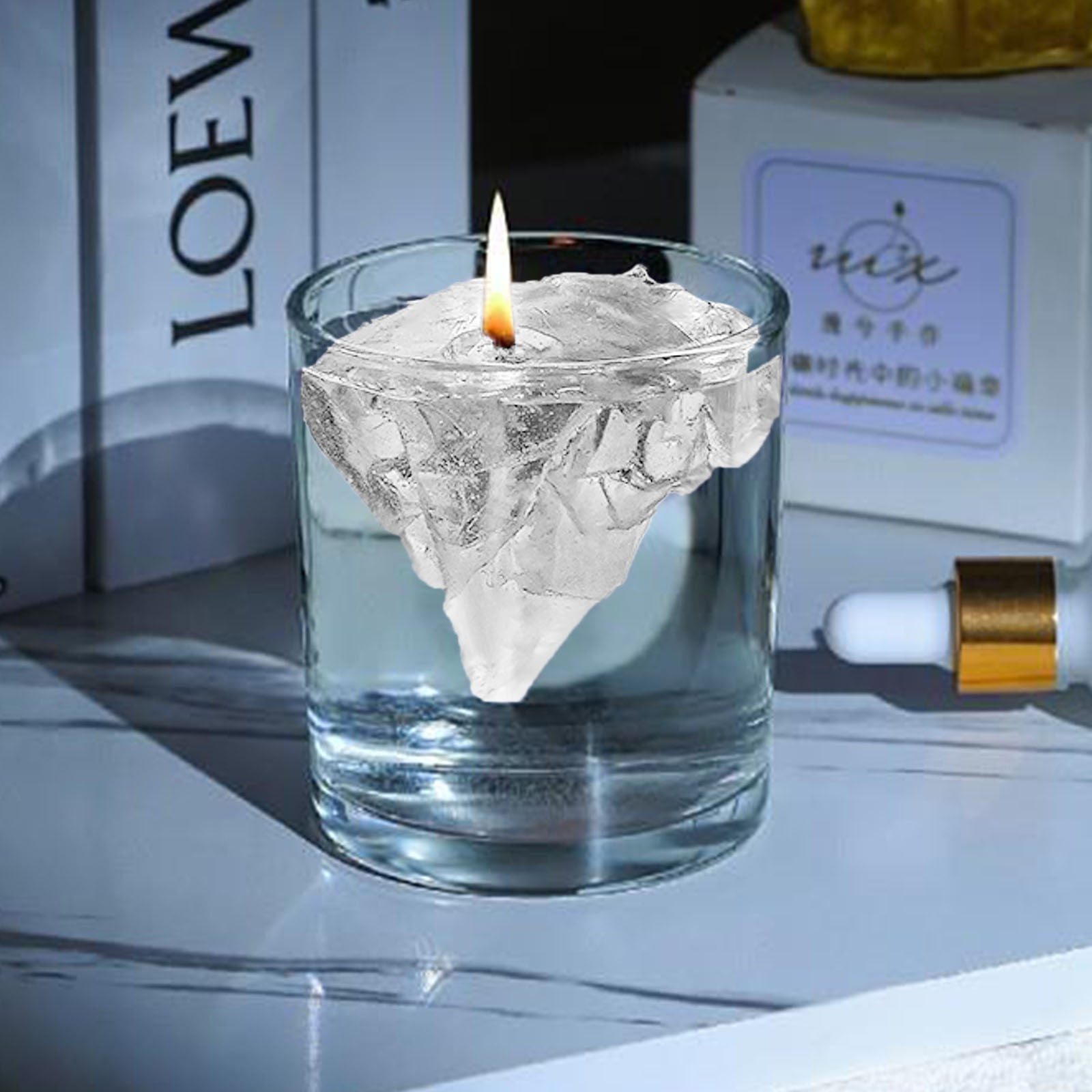Floating Iceberg Aromatherapy Candle Home Decoration Best Friend Gift ...