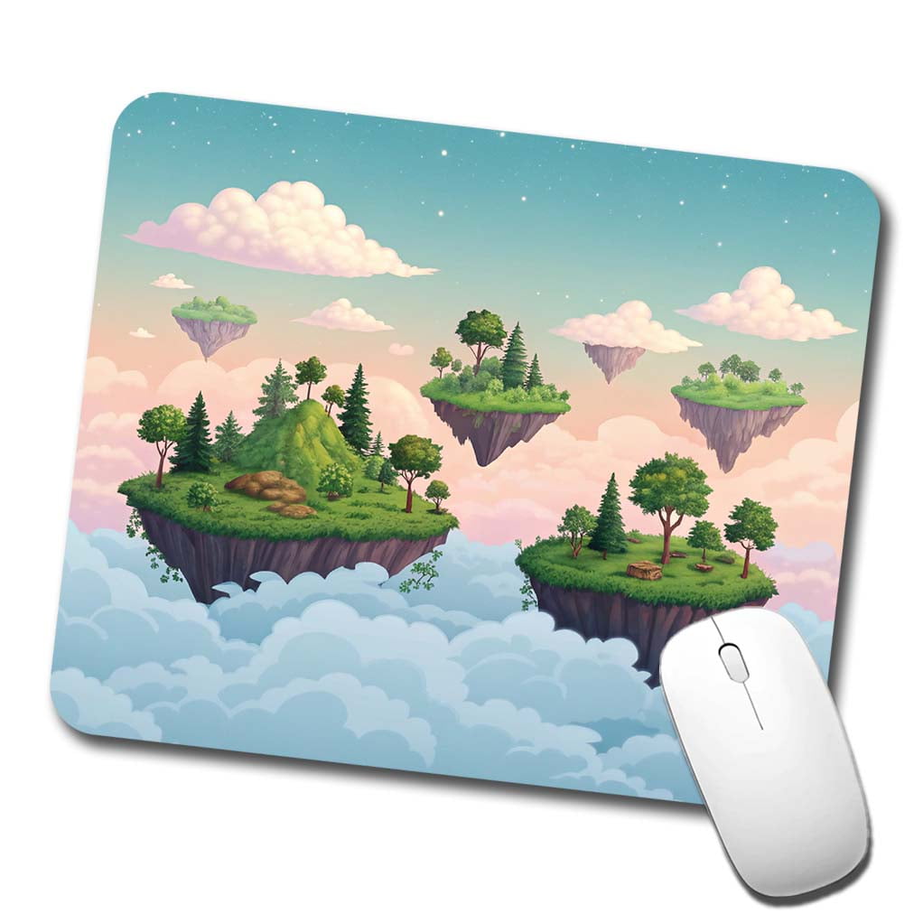Floating Islands In The Sky Mouse Pad Low Profile Gaming Mat - Walmart.com